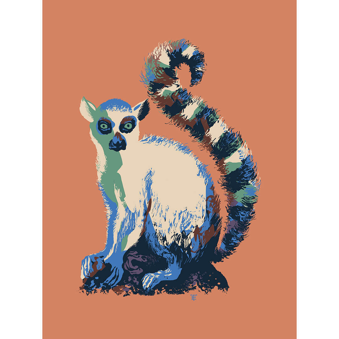 lemur art